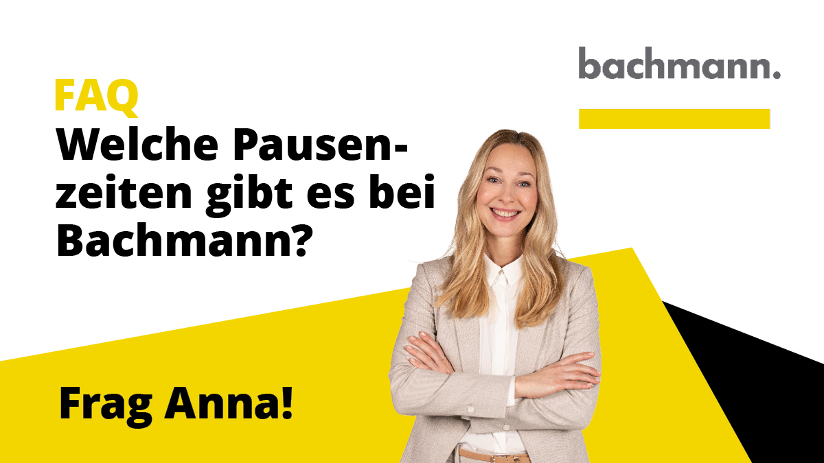 Bachmann electronic Videobot - Was sind meine Arbeitszeiten?